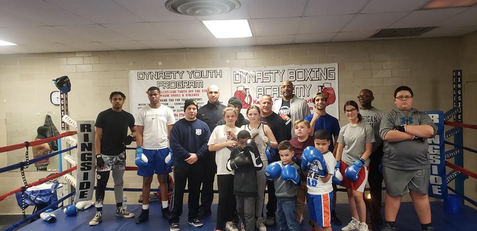 Boxing with Patrol Officers at Estabrook Rec Center - The Cleveland ...