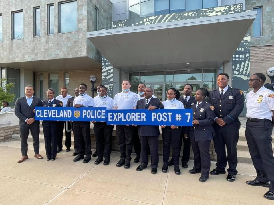 Congratulations to the new Cleveland Police Law Enforcement Explorers ...