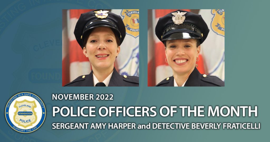 2022 Police Officer of the Month Awards - The Cleveland Police Foundation