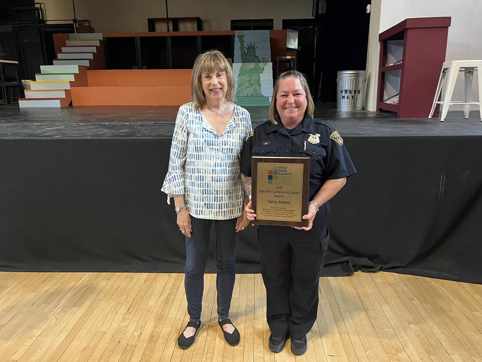 West Park Kamm's Neighborhood Development Recognizes Officer Kerry ...