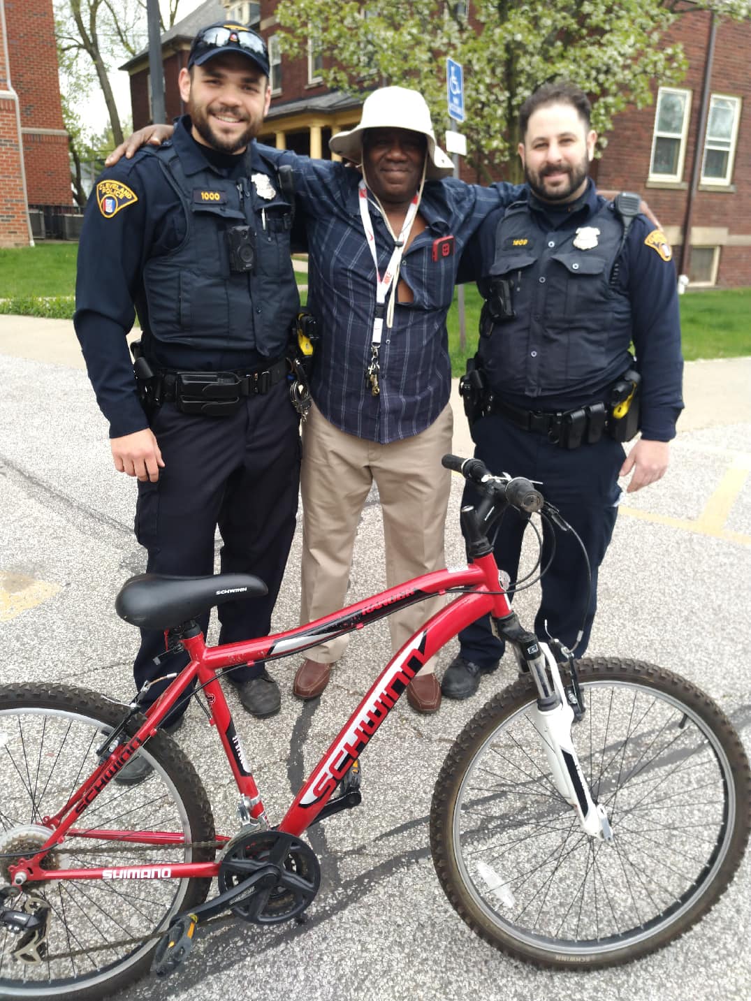 Cleveland Officers Replace Senior Citizen's Stolen Bike - The Cleveland Police Foundation