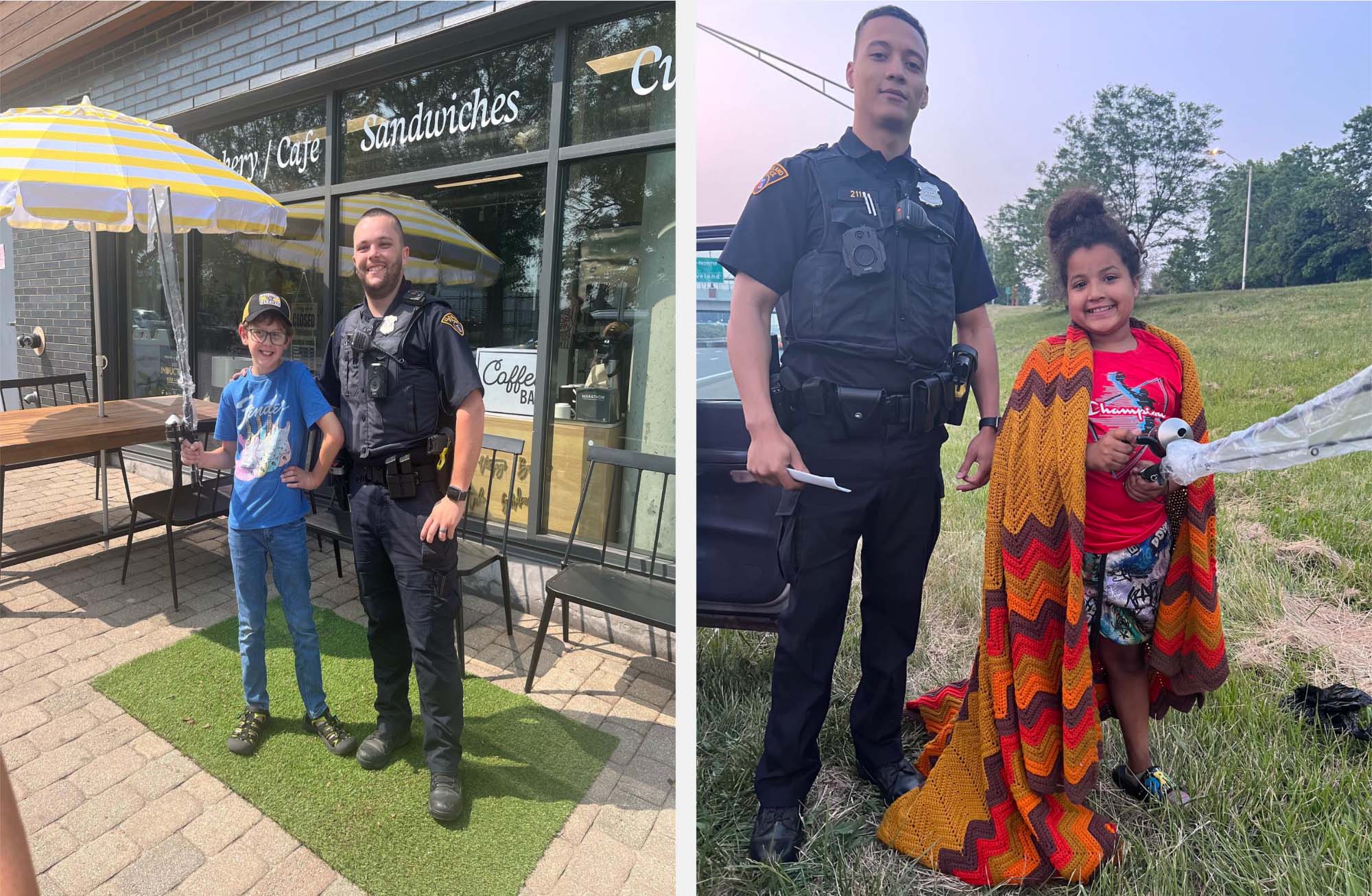 Cleveland Police District 3 and CPF Gift Fishing Rods to Local Kids ...